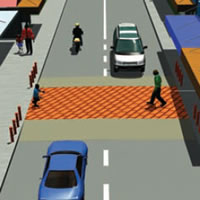 Sharing road with pedestrians, NZ Road Code