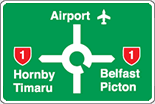 NZ Road Code - Road Signs, Vehicle Mounted Signs